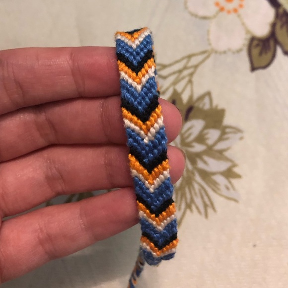 Jewelry | Handmade Chevron Friendship Bracelet | Poshmark